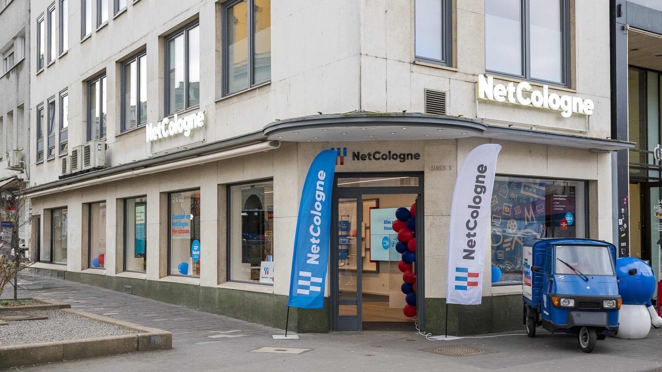 Glasfaserausbau in Bonn - Sei dabei | NetCologne